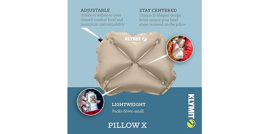 Klymit Pillow X Travel Pillow