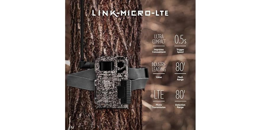 Link-Micro-LTE-V Cellular Trail Camera