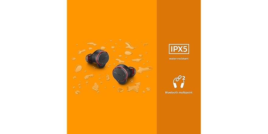 PHILIPS GO A7507 Wireless Sports ANC Headphones