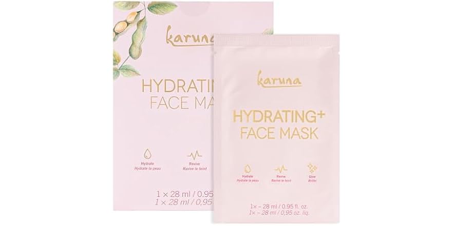 Karuna Skin - Hydrating+ Facial Mask for Well-Moisturized & Hydrated Skin