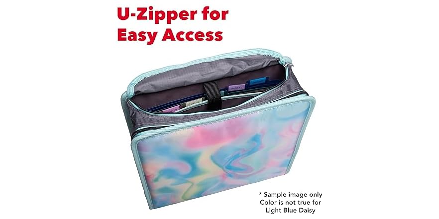 Case-it The Mighty Zip Tab Zipper Binder