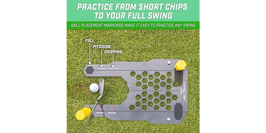 GoSports Golf HEX Track Swing Path Guide