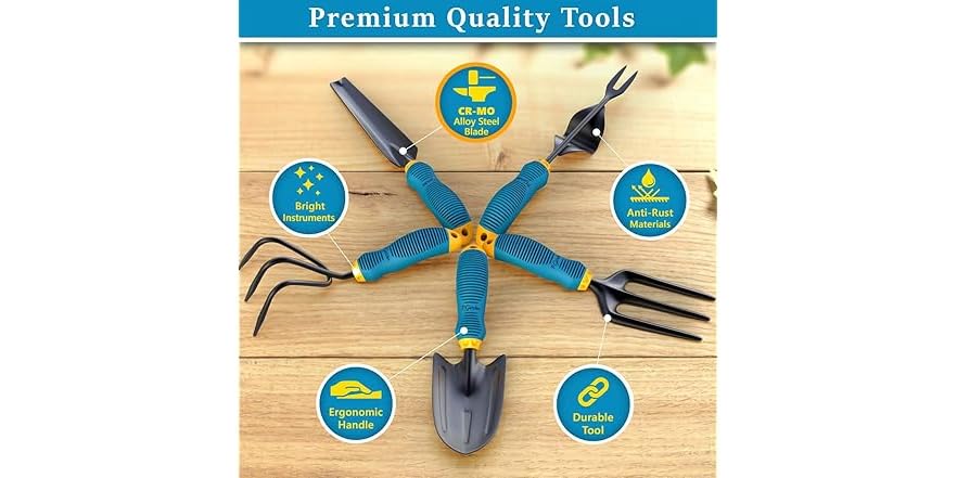 Patio Garden Heavy Duty Garden Tool Set