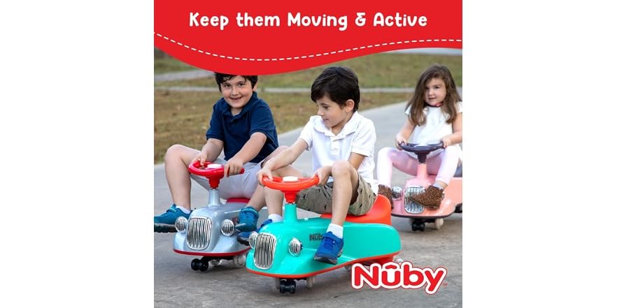 Nuby Twist N Ride Classic Ride on Cars