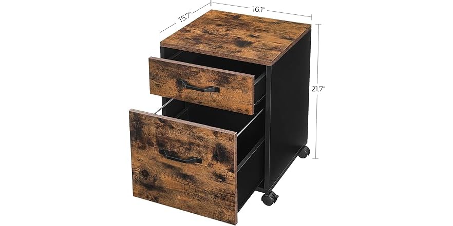 VASAGLE File Cabinet 2-Drawer