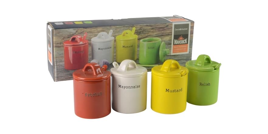 8-Piece BBQ Condiment Set