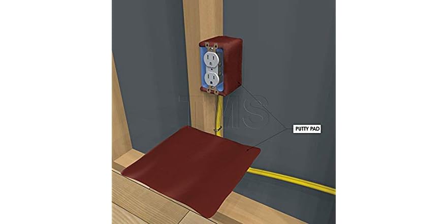 Sound and Fire Rated Acoustical Putty Pads