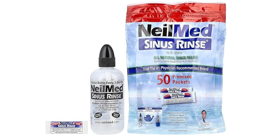 A Complete Sinus Nasal Rinse Kit, 50 ct