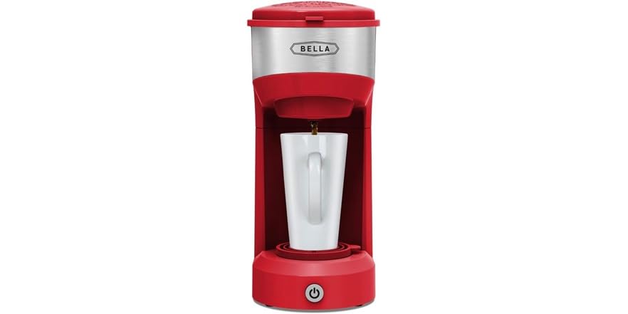 BELLA Dual Brew Single Serve Coffee Maker