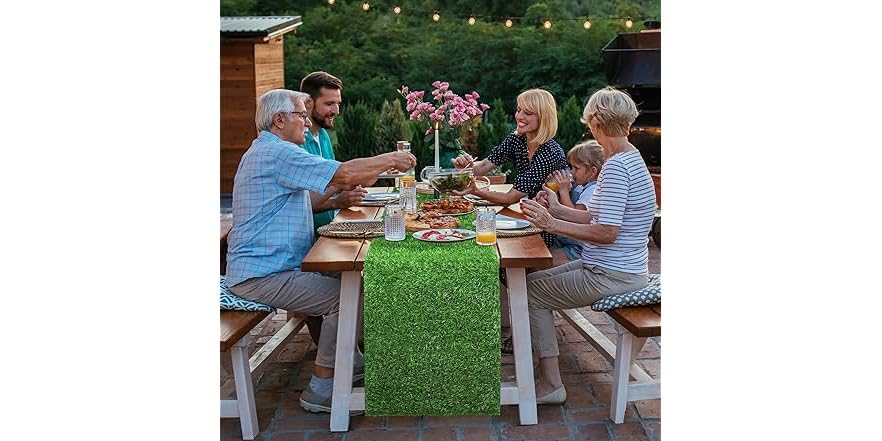 Artificial Grass Table Runners 14x48 6329