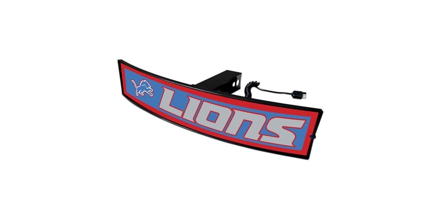 Fanmats NFL Light Up Hitch Cover