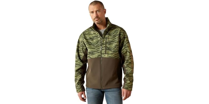 ARIAT Unisex Logo Softshell Jacket