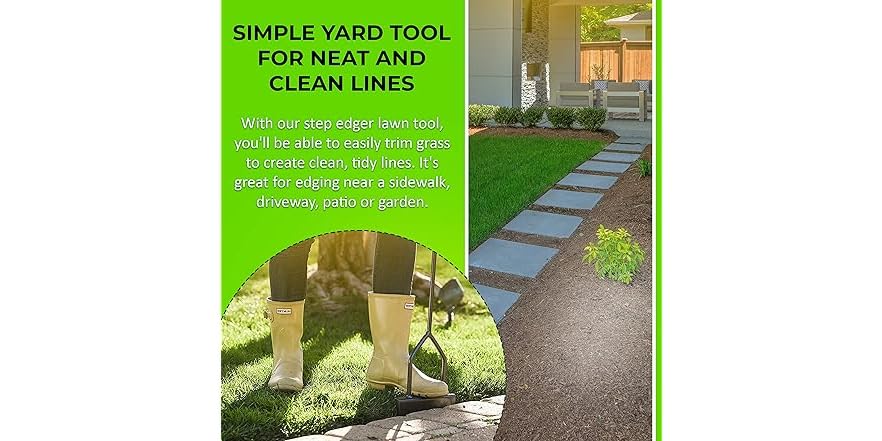 Yard Butler IEDGE-180 Step Edger