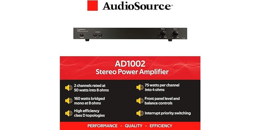 Audiosource AUDIOSOURCE AD1002 2 AudioSource Digital A