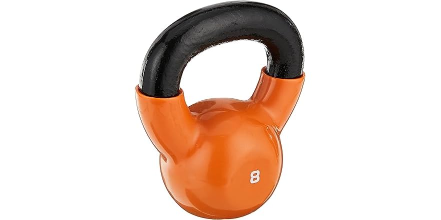SPRI Kettlebell Weights Orange, 8-Pound