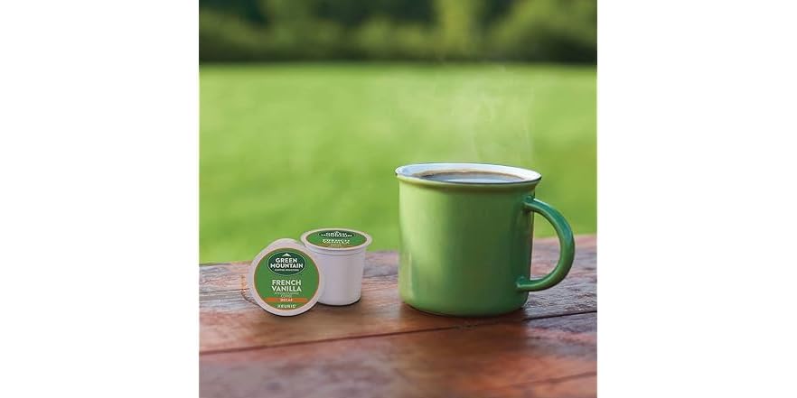Green Mountain French Vanilla Decaf 96ct