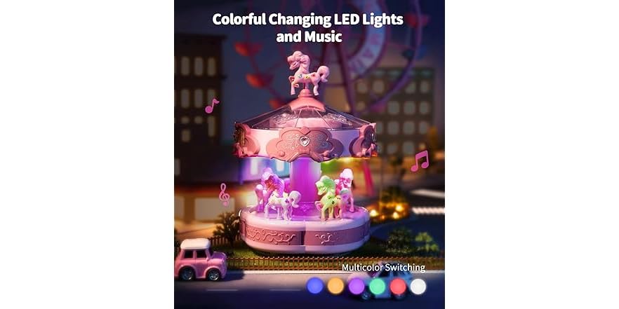 Girls Nail Polish Makeup Carousel 2 Pack