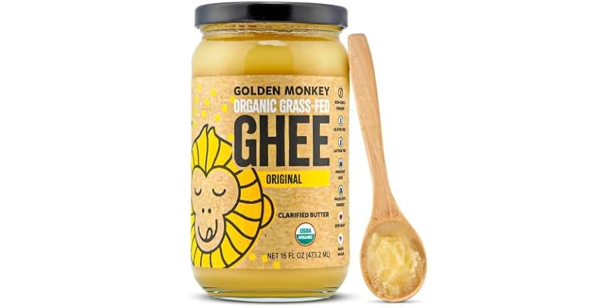 (2 Pack) Golden Monkey Ghee 16oz