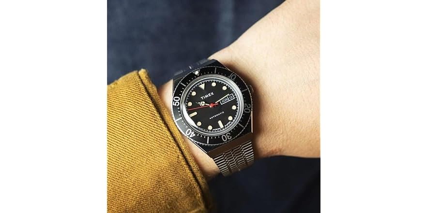 Timex Men's M79 Automatic 40mm Watch Black