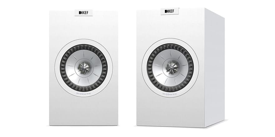 KEF Q150 Bookshelf Speakers (Pair) - White