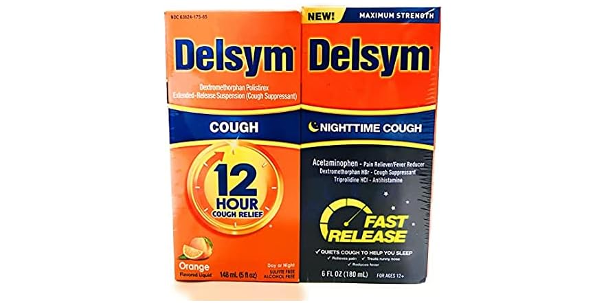 Delsym Cough & Nighttime Cough Relief