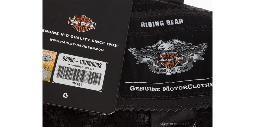 Harley Davidson Men's Rumble Leather Jacket