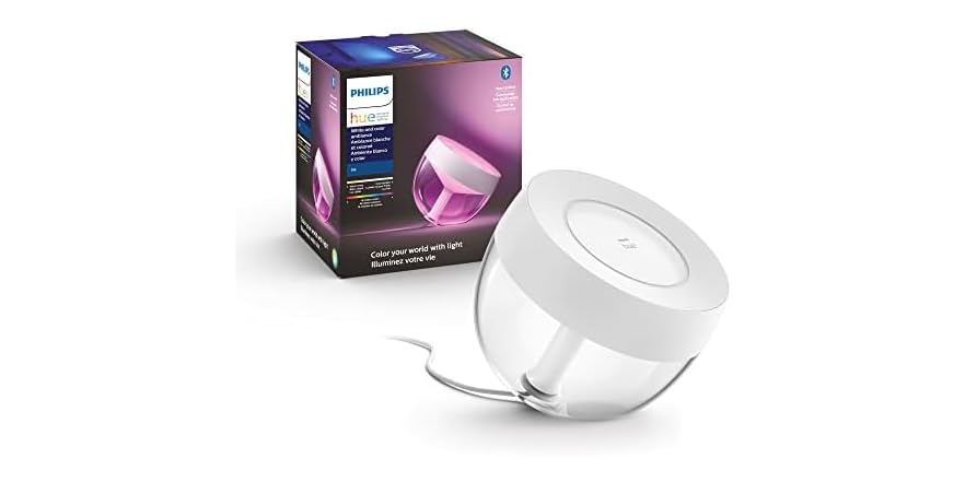Philips Hue Iris Smart Table Lamp, White
