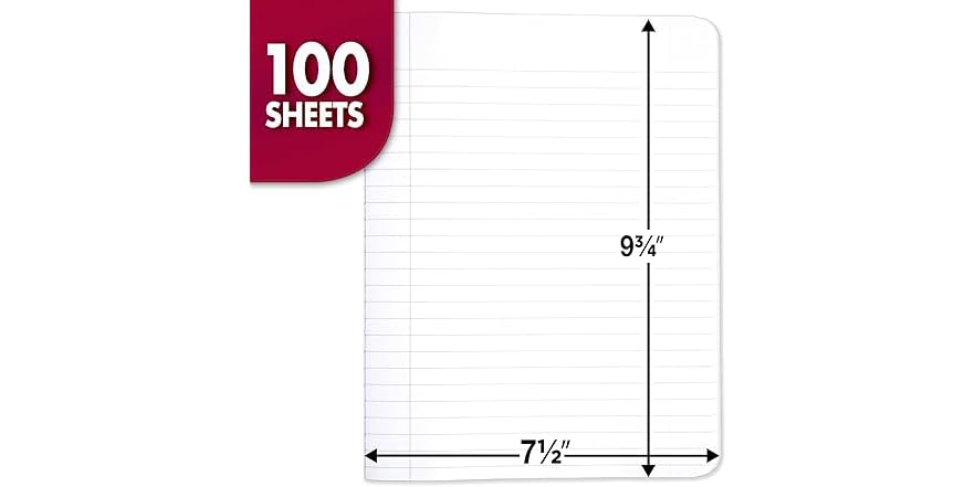 Mead Composition Notebooks, 12PK