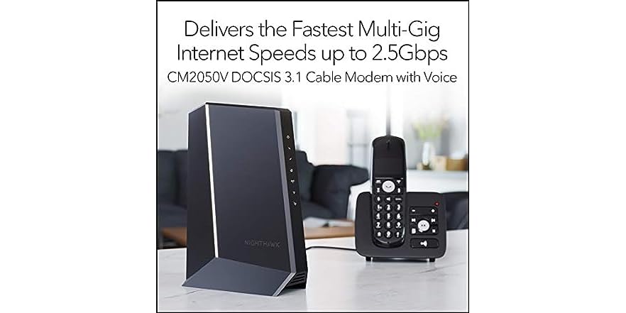 NETGEAR CM2050V Nighthawk Xfinity Modem with Voice