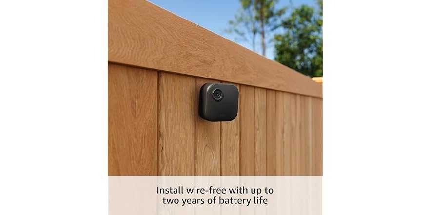 (2 Cam System) Blink Outdoor 4 Security Camera