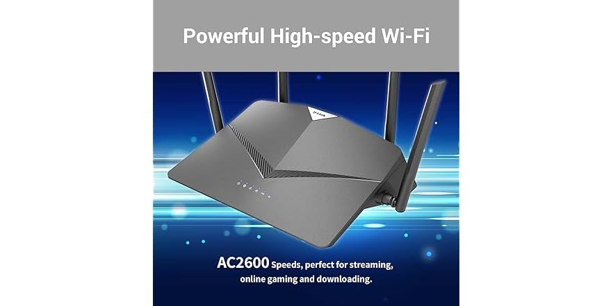 D-Link WiFi Router AC2600 (Open Box)
