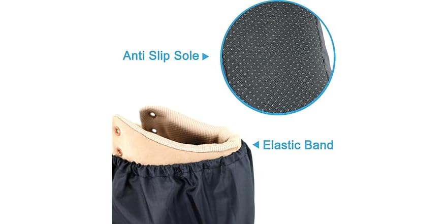 4 Pairs Reusable Boot & Shoe Covers