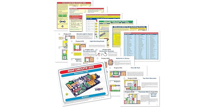 Snap Circuits Snap Circuits 203 Electronics Exploratio