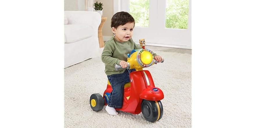 VTech 2-in-1 Map and Go Scooter for Toddlers