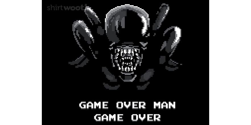 GAME OVER MAN