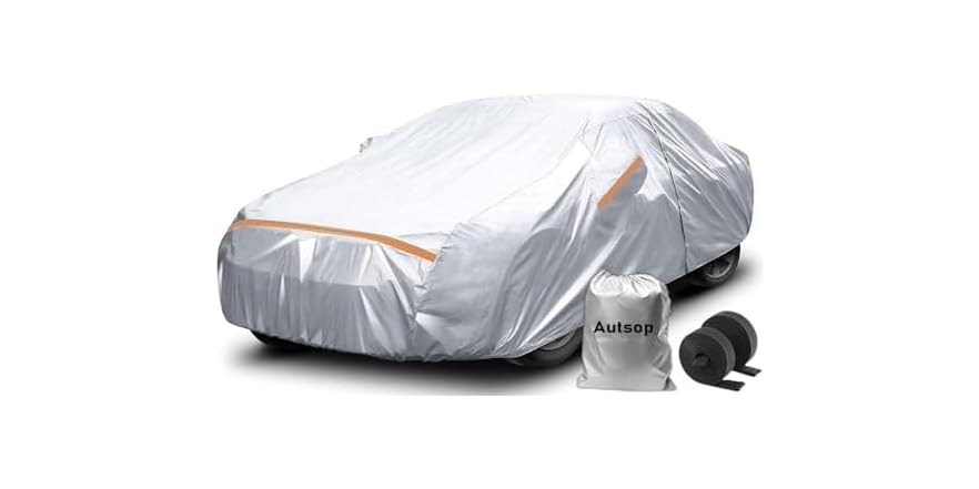 Autsop Car Cover for Sedan SUV & Hatchbacks