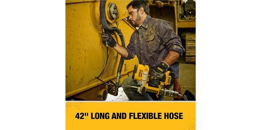DEWALT DCGG571M1 Grease Gun Kit 20V MAX w/ Battery & Charger
