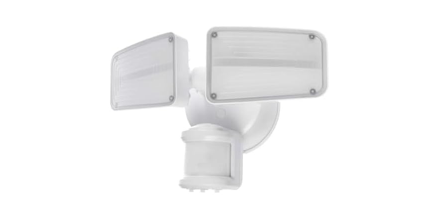 Home Zone Security Twin Head Sensor Light