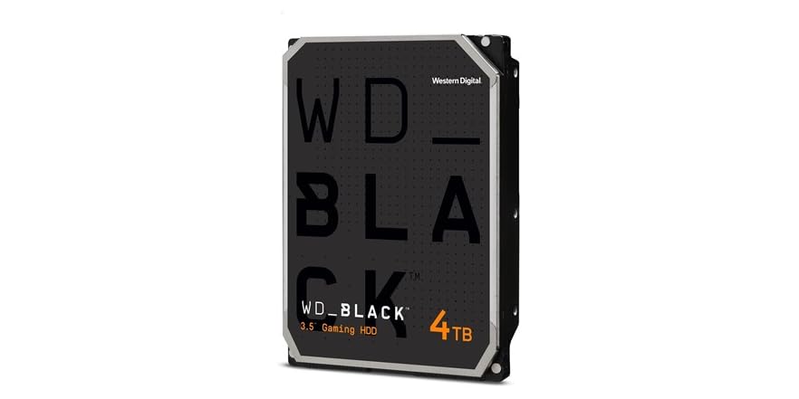 Western Digital 4TB WD Black Gaming Hard Drive