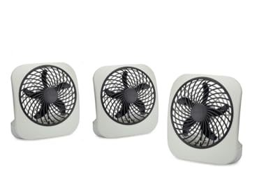 3PK O2COOL 5-Inch Portable Fan
