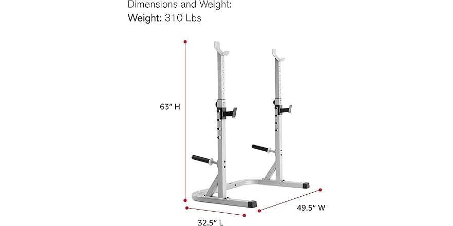 Weider Platinum Squat Rack