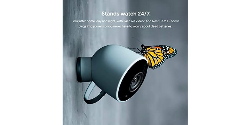 Google Nest Cam Outdoor (Wired, 1st Generation)