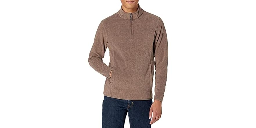 Amazon Essentials Men's Fleece Pullover