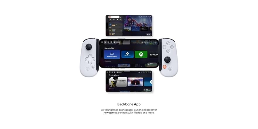 (2nd Gen) BACKBONE One Mobile Gaming Controller for iPhone (Lightning) (Open Box)