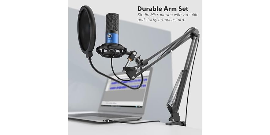 USB Recording PC Microphone Kit