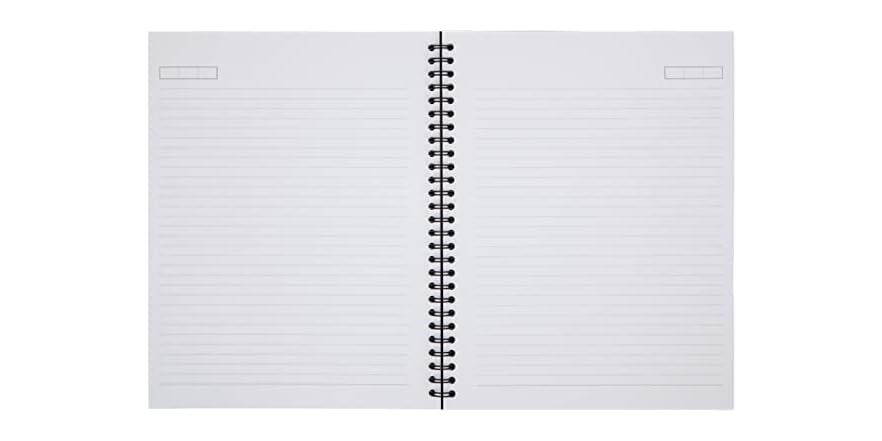 Office Depot Wirebound Notebook, Black