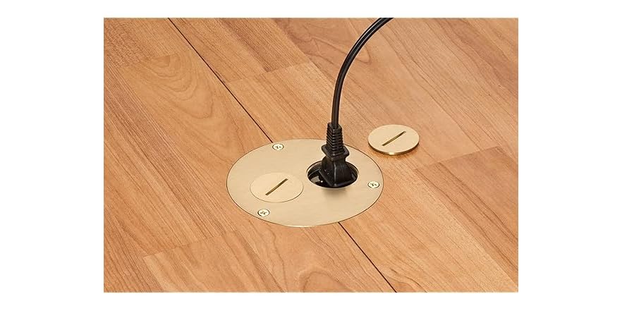 Arlington Flush Floor Box Kit (Brass)