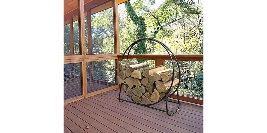 Panacea 15208 20-Inch Tubular Steel Log Hoop