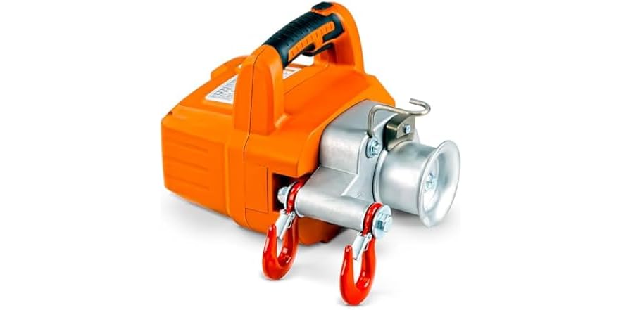 SuperHandy Electric Portable Capstan Winch - 48V 2Ah