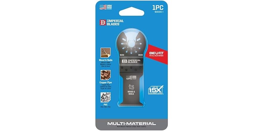Imperial IBOA300-1 1-1/4" Multitool Blade White